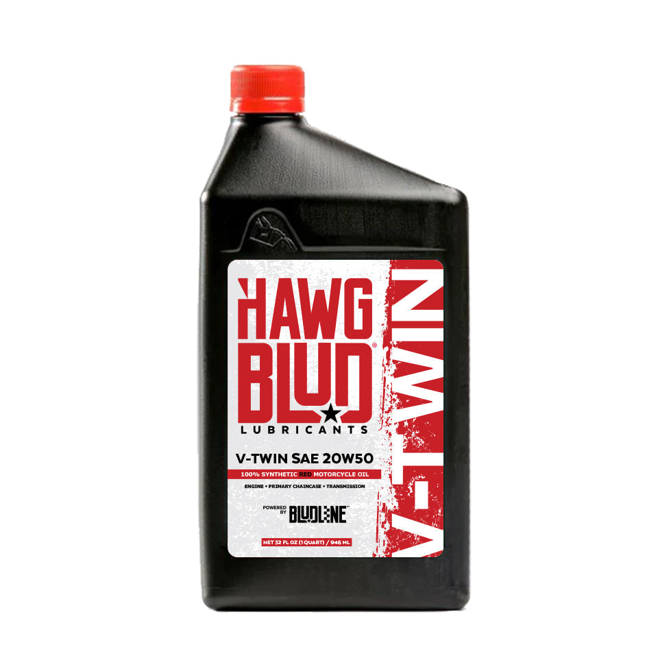 HAWGBLUD SAE 20W50 Motorcycle Oil | Blud Racing Lubricants